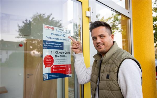 100 Spender für Stammzellen