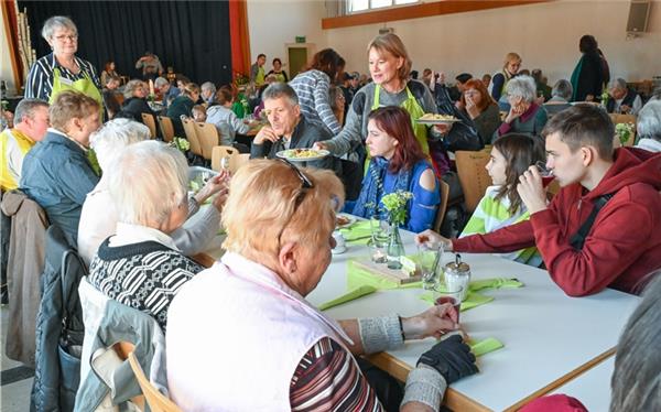 Zeichen für Offenheit und Nächstenliebe