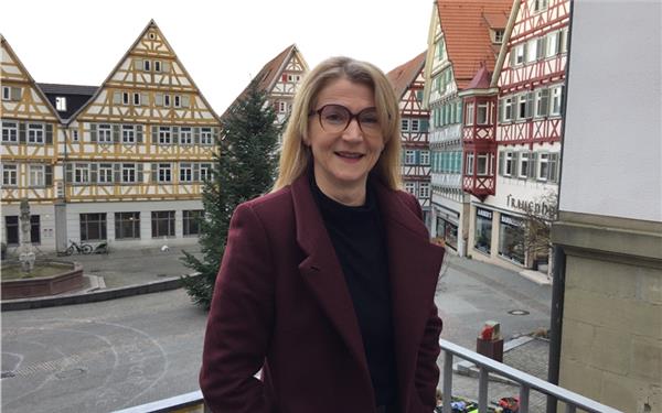 Marion Beck startet heute als neue Wirtschaftsförderin